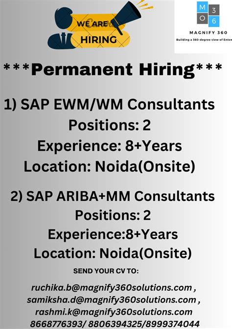 magnify360 hi tech solutions pvt ltd on linkedin sap sapewm sapmm