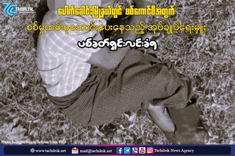 ပေါက်ခေါင်းမြို့နယ်တွင် Tachileik News Agency