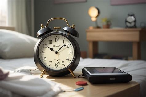 Premium Photo Classic Alarm Clock