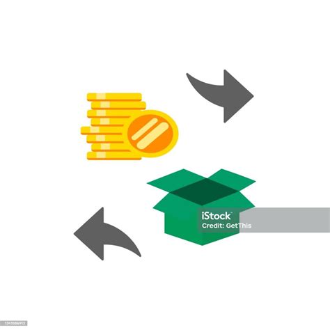 반품 구매 아이콘 교환 정책 상점에서 반 배달 다시 멀리 아이콘을 저장합니다 반환 정책 격리 된 기호 기호 일러스트 레이션 로고 응용 프로그램 디자인 웹 개발 Ui Ux