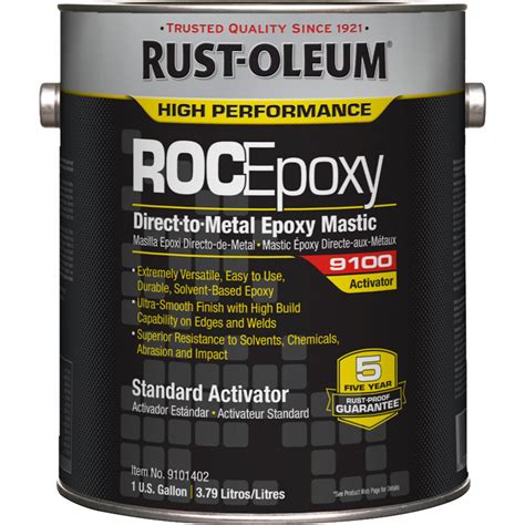 RUST OLEUM Exterior Interior Epoxy Standard Epoxy Coating Activator A Grainger