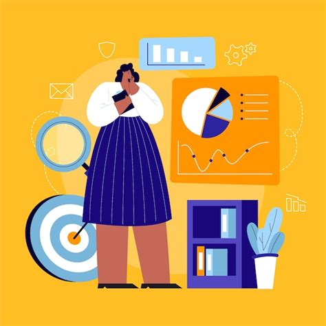 Free Vector Hand Drawn Data Driven Illustration