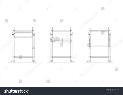 3 Autocad Factory Floor Plan Stock Vectors And Vector Art Shutterstock