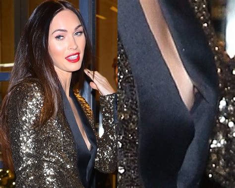 Megan Fox Slips Out Her Nipple In Public