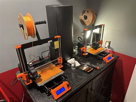 here s my small print farm setup r prusa3d
