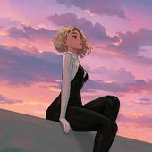 Spider Man Black Cat Kiss