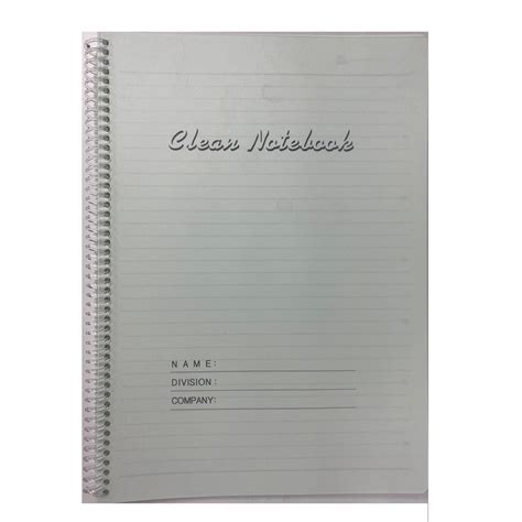 Spiral Notebook Memo Blue 100 Pages Shopee Singapore