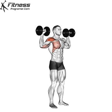 How To Do Standing Dumbbell Shoulder Press