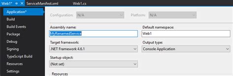 C Code Is Missing For Service Myservicepkg Stack Overflow