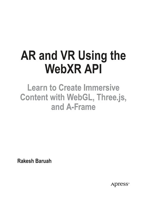 solution ar and vr using the webxr api learn to create immersive