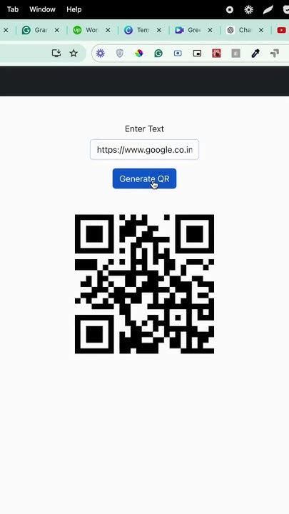 🚀 Build Your Own Qr Code Generator In React 🔥 Reactapp Youtube