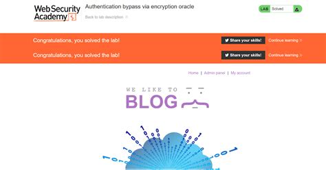 Portswigger Lab Authentication Bypass Via Encryption Oracle