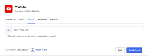 embed youtube playlist on website in 4 steps