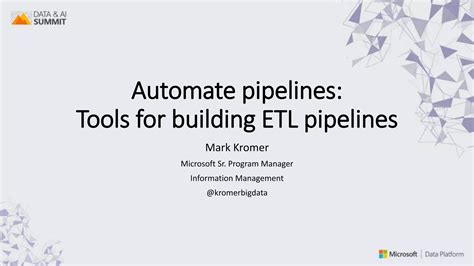 Microsoft Data Integration Pipelines Azure Data Factory And Ssis Ppt