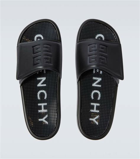 Givenchy 4g Faux Leather Slides Givenchy