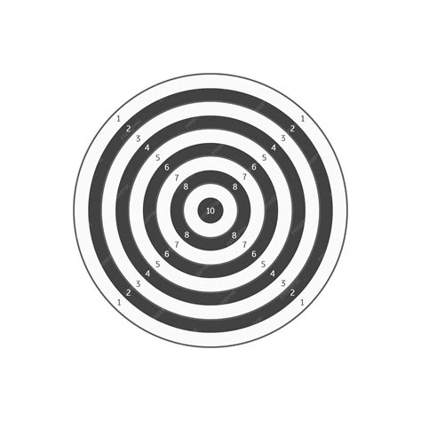 Premium Vector Board Target Vector