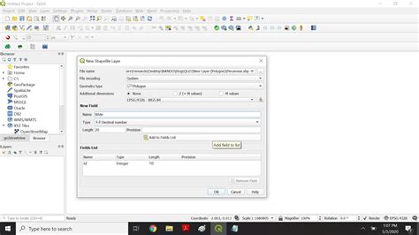 Create A New Polygon And Show Polygon Size In Qgis