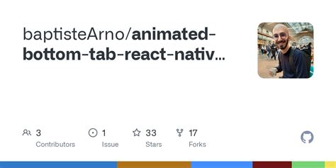 Github Baptistearnoanimated Bottom Tab React Native Example
