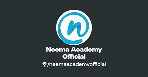 Neema Academy Official Instagram Facebook Tiktok Linktree