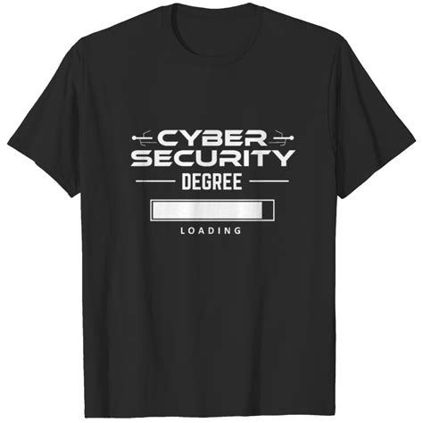 Computer Hacker Cyber Security Degree Programming T Shirt Sold By Tedda