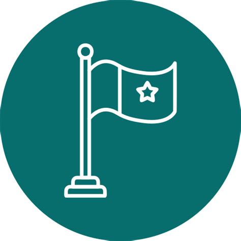 Flag Pole Generic Flat Icon