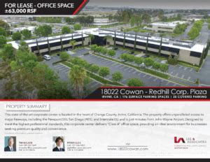 18022 Cowan Redhill Corporate Plaza Irvine Ca