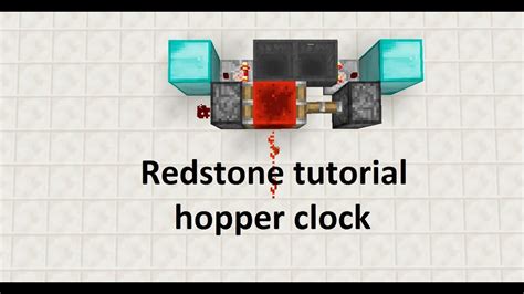 what is a minecraft hopper clock at jade stainforth blog