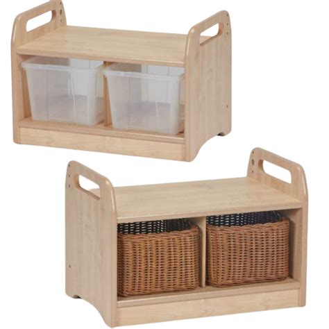 Playscapes Low Level Storage Bench Educational Equipment Supplies