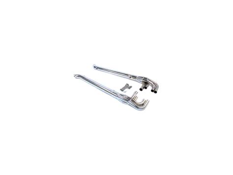 Ecklers Side Exhaust Lake Pipe Kit Chrome 67 81 Firebird