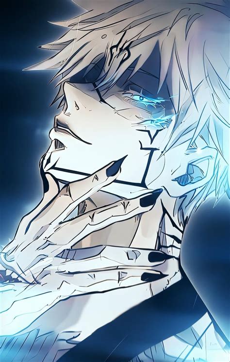 Аниме Anime Магическая битва Magic Battle Jujutsu Kaisen Годжо Сатору Gojo Satoru Сугуру