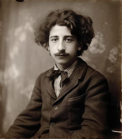 Young Albert Einstein As High School Fashion By Asar Studios 2