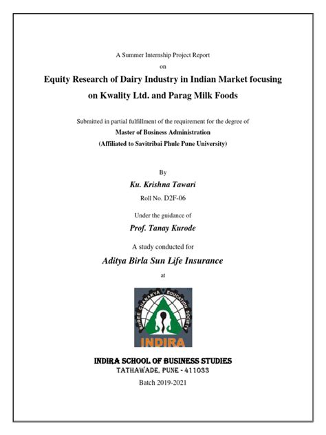 ku krishna deepak tawari pdf dairy milk