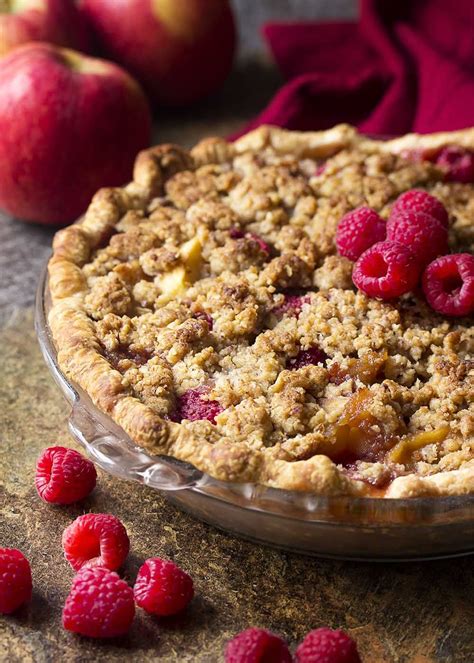 Apple Raspberry Pie With Crumb Topping Artofit