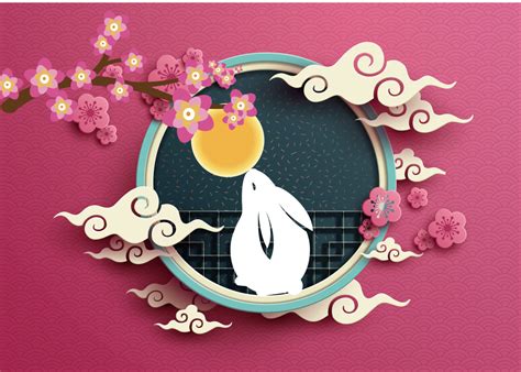 明月玉兔素材 明月玉兔模板 明月玉兔图片高速下载 设图网