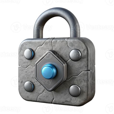 Impressive Minimalist Quantum Communication Security Icon Gray Padlock Cutout Element Original