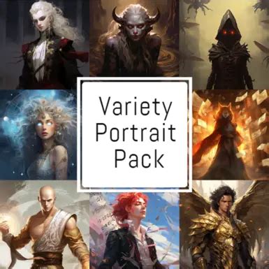 Variety Portrait Pack At Pathfinder Wrath Of The Righteous Nexus