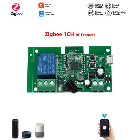 Zigbee 3 0 Wifi Smart Switch Home Rf Relay Module Grandado