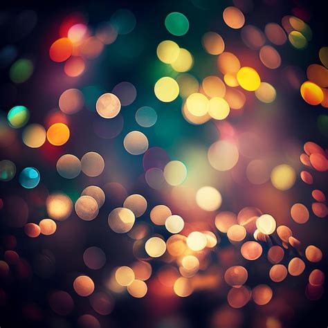 Premium Photo Bokeh Lights Background Effect