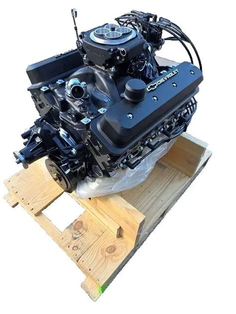Chev 350 330hp Gm Vortec 4 Bolt Engine With Sniper Chev 330 Blk Snip