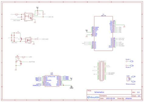 Arduino UNO DCC Shield OSHWLab