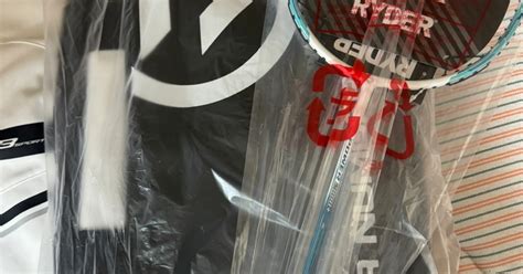 라이더 배드민턴 미니시각가방 및 라이더 배드민턴 라켓 팝니다 월롱면 스포츠 레저 당근 중고거래