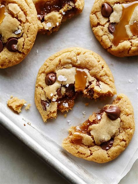 Irresistible Salted Caramel Chocolate Chip Cookies Recipe