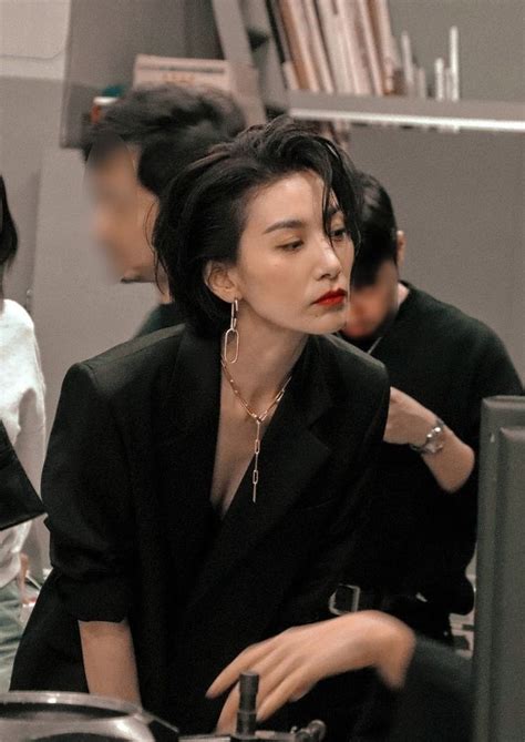 Photo Visage Woman Suit Fashion Mode Inspo Asian