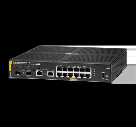 Hpe Aruba Networking Cx 6000 12g Class4 Poe 2g 2sfp 139w Switch Hpe