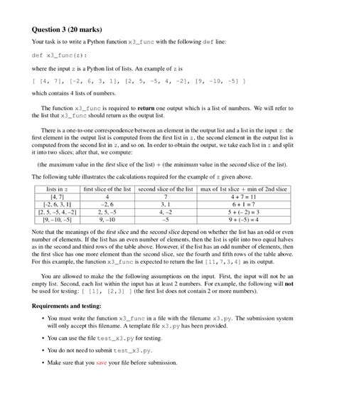 Solved Question Marks Your Task Is To Write A Python Chegg Com