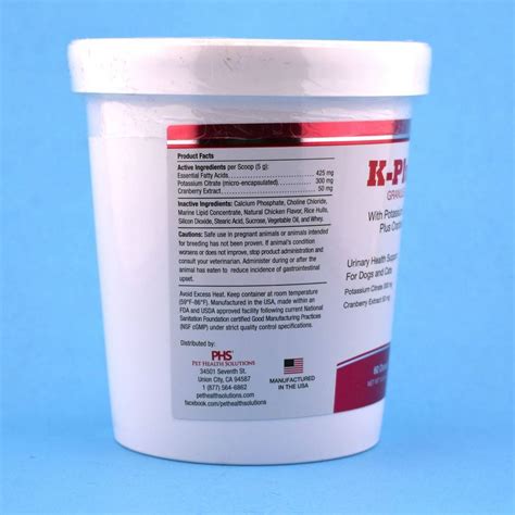 K Plus Potassium Citrate Plus Cranberry For Cats And Dogs Vetrxdirect