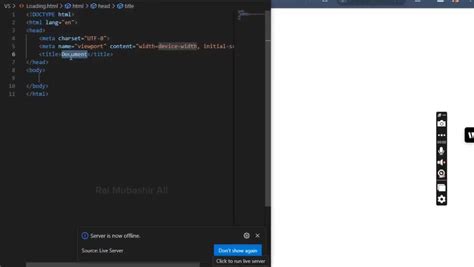 Rai Mubashir Ali On Linkedin Webdevelopment Webdesigning Html