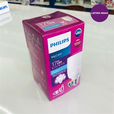 Jual LAMPU PHILIPS 17W MyCare LED BRIGHT E27 Cool Daylight Cool Daylight Warm White Garansi 2