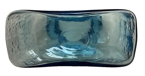 Blenko Glass Mini Water Bottle 384 Ice Blue 4697273550