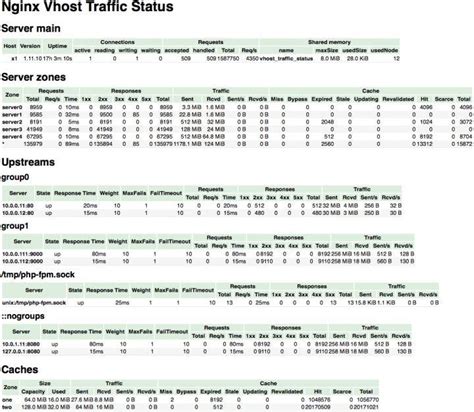 Nginx虚拟主机流量状态模块(nginx Module Vts)使用说明文档(一) 知乎 Nginx虚拟主机流量状态模块(nginx Module Vts)使用说明文档(一) 知乎